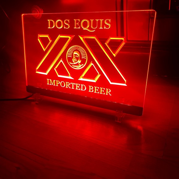 Other | Dos Equis Beer Led Neon Light Sign 8x12 | Poshmark